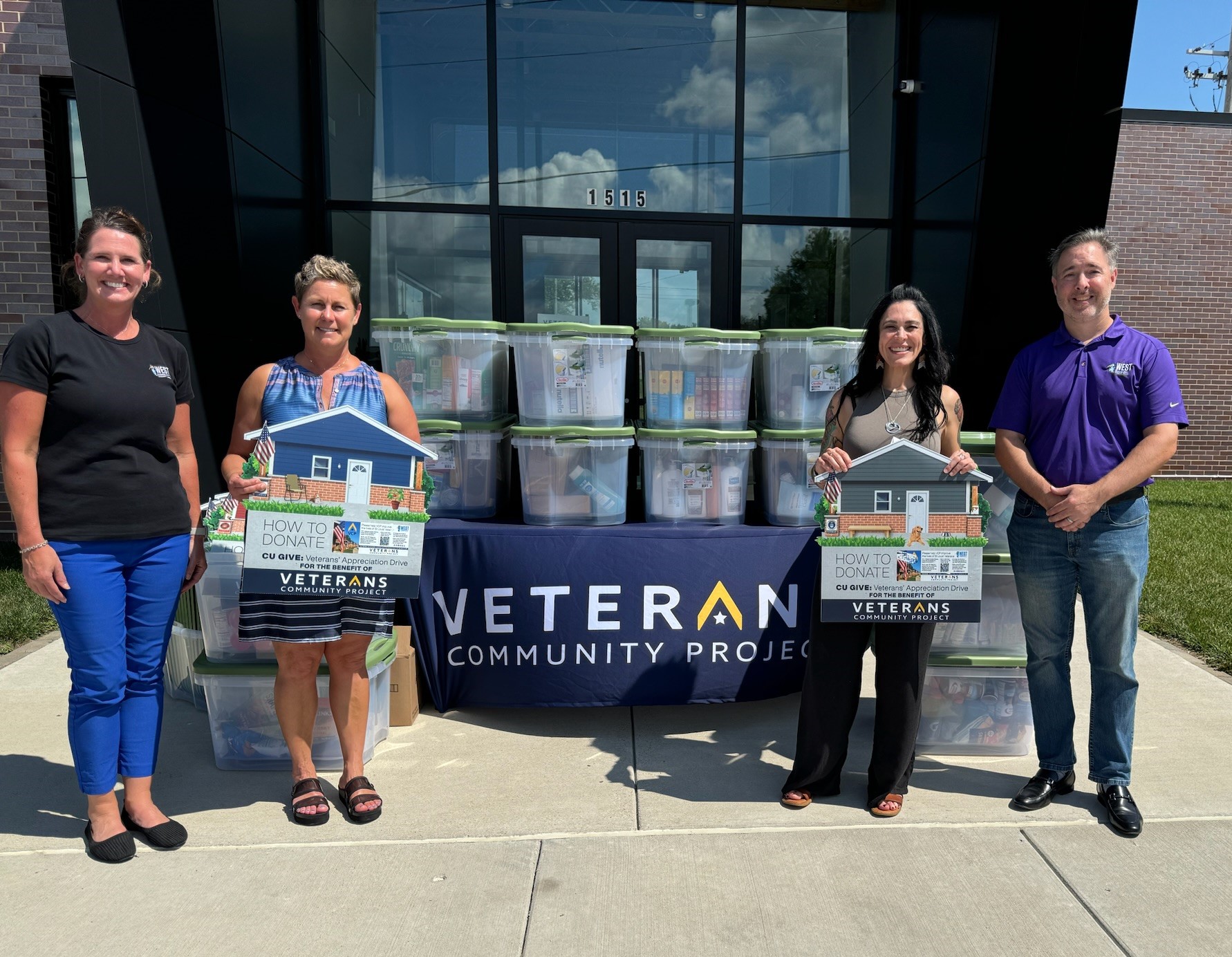 West Community Credit Union Partners with Veterans Community Project - Blog